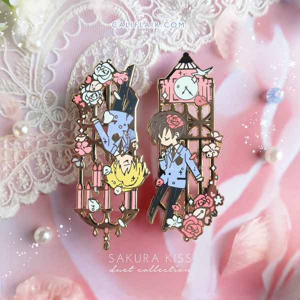 Sakura Kiss Duet Pin Set Califlair